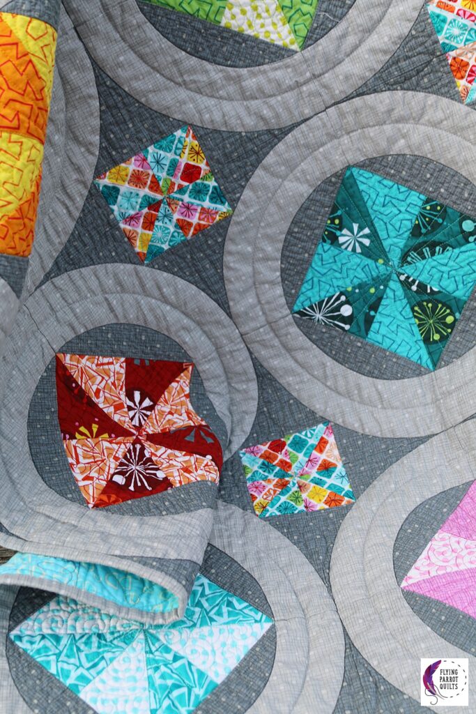 Pinwheel Rings pattern – Flying Parrot Quilts