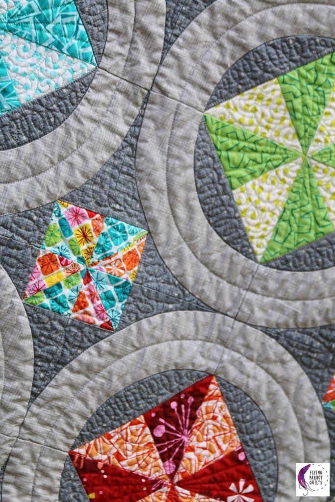Pinwheel Rings pattern – Flying Parrot Quilts